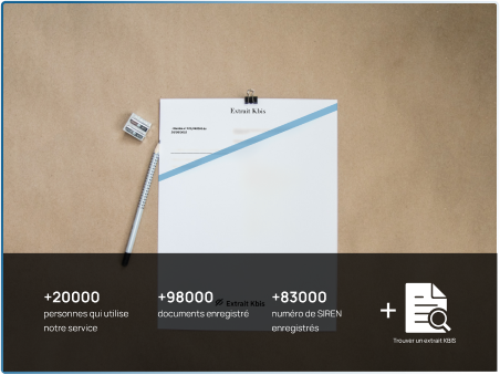 Infosociete - Trouver n'importe quel extrait de kbis